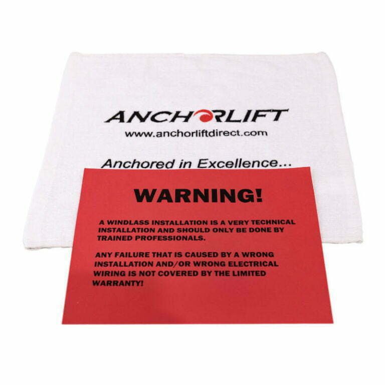 Mako Low Profile Windlass | 1500W, 12V, 3/8” Chain - AnchorLift Direct